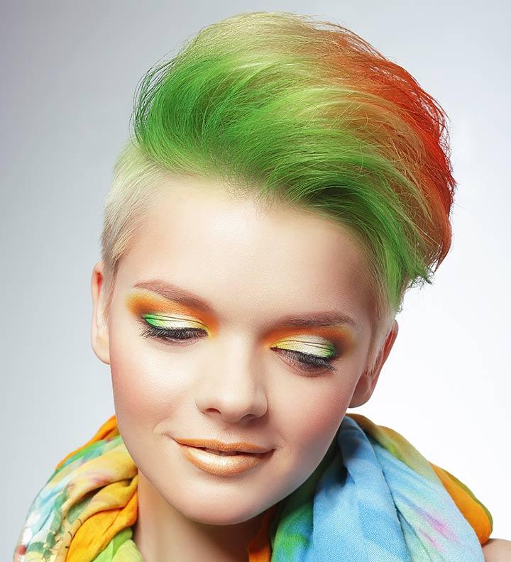 Hipster Haircut Girl