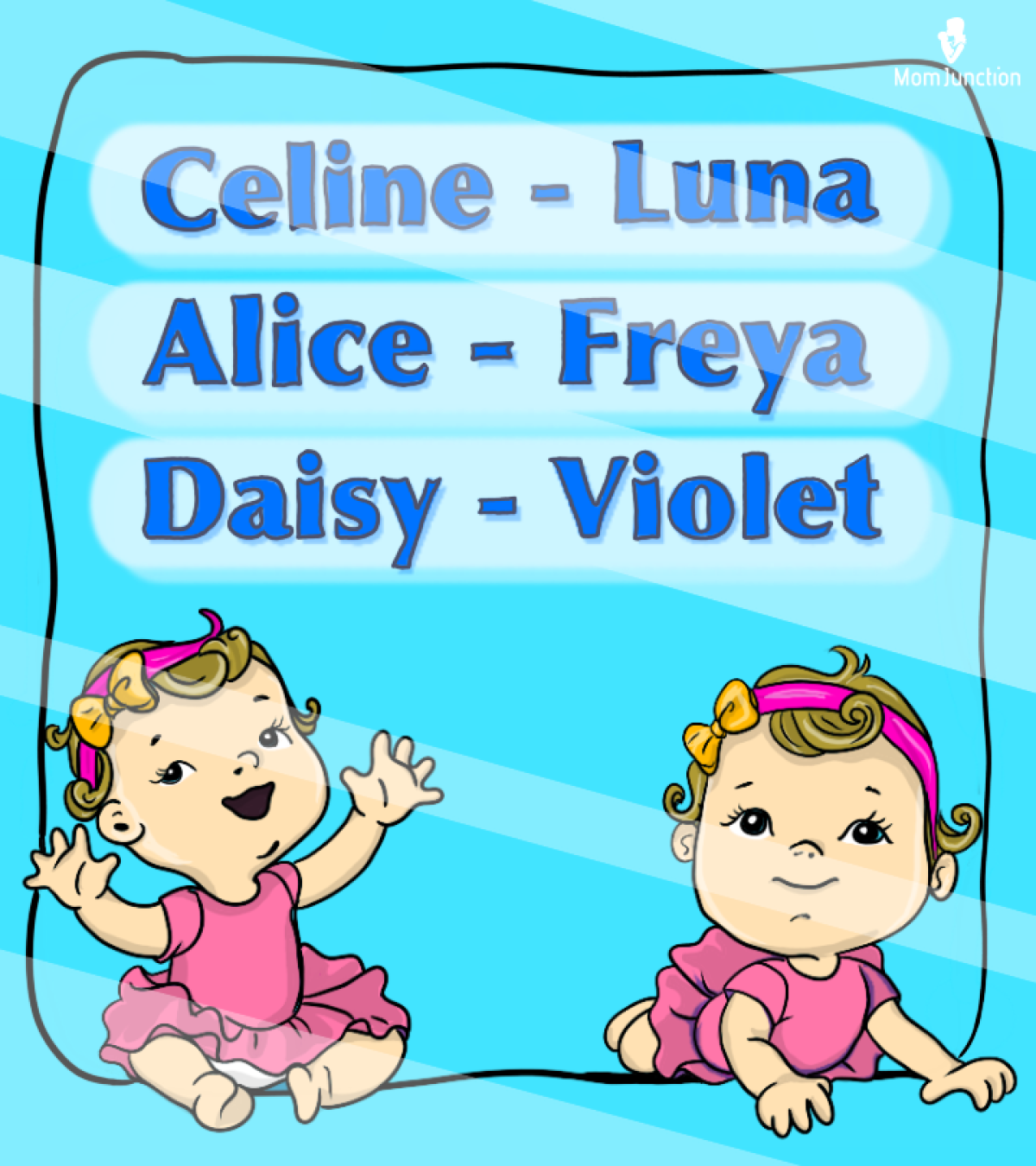 90+ Best And Unique Twin Baby Girl Names In 2025, With Meanings