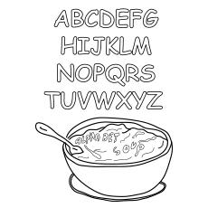Alphabet Coloring Pages Your Toddler Will Love
