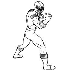 Ninja Storm Power Rangers Coloring Pages