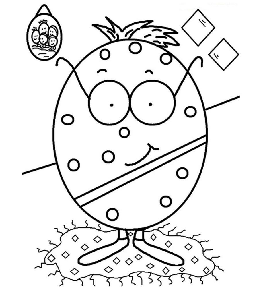 Top 10 Free Printable Lovely Egg Coloring Pages Online | MomJunction