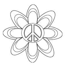 Top 25 Peace Sign Coloring Pages Your Toddler Will Love