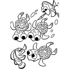40 Cute Finding Nemo Coloring Pages For Your Little Ones