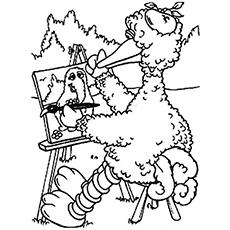 Top 25 Colorful Big Bird Coloring Pages For Your Little One