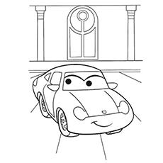 Radiator Springs Coloring Pages