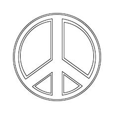Top 25 Peace Sign Coloring Pages Your Toddler Will Love