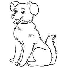 Farm Dog Coloring Pages