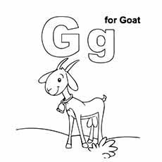 Top 25 Free Printable Letter G Coloring Pages For Toddlers