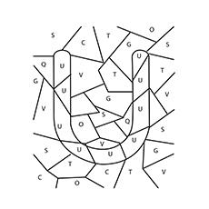 Short U Coloring Pages