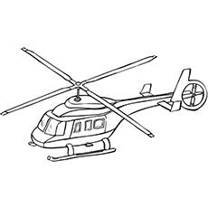 Top 10 Helicopter Coloring Pages For Your Little Ones