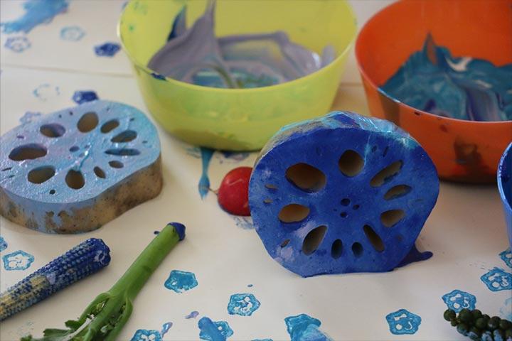 10 Fun And Innovative Vegetable Paintings For Kids