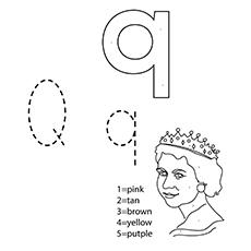 Top 10 Letter ‘Q’ Coloring Pages Your Toddler Will Love To Learn & Color