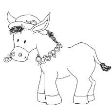 10 Best Donkey Coloring Pages For Your Little Ones