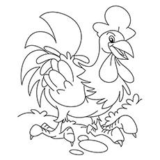Top 10 Rooster Coloring Pages Your Toddler Will Love To Color