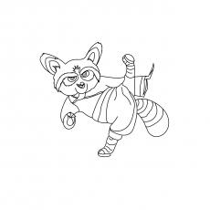10 Cute Kung Fu Panda Coloring Pages For Your Little Ones