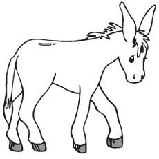 10 Best Donkey Coloring Pages For Your Little Ones