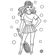 Top 25 Free Printable Tennis Coloring Pages For Kids