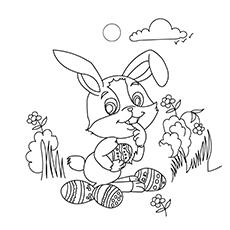 15 Best Easter Bunny Coloring Pages For Kids To Color
