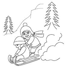 Top 25 Winter Coloring Pages For Your Little Ones