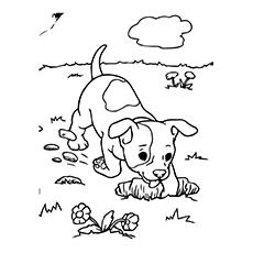 Top 30 Free Printable Puppy Coloring Pages For Little Ones