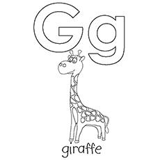 Top 20 Free Printable Giraffe Coloring Pages For Your Toddlers