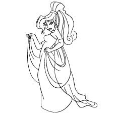 Top 25 Disney Princess Coloring Pages For Your Little Girl