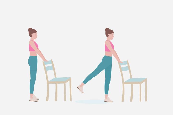 Hip Flexion Exercises In A Chair