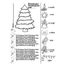 Top 35 Christmas Tree Coloring Pages For Your Little Ones