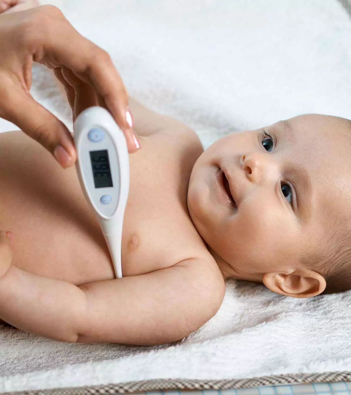 How To Take Your Baby s Temperature With Digital Thermometer