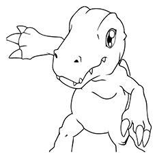 10 Lovely Free Printable Digimon Coloring Pages Online