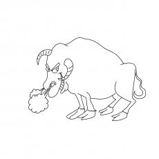 10 Cute Bull Coloring Pages For Your Toddler