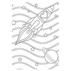 10 Best Spaceship Coloring Pages For Toddlers
