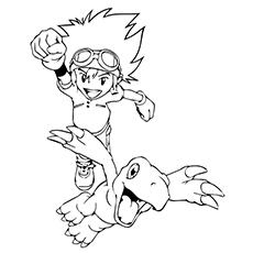 10 Lovely Free Printable Digimon Coloring Pages Online