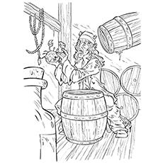 Top 10 Pirates Of The Caribbean Coloring Pages For Toddlers