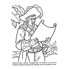 Top 25 Pirates Coloring Pages For Toddlers