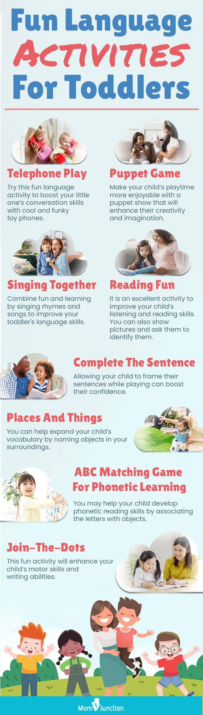 Top 8 Language Activities For Toddlers
