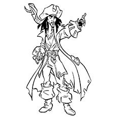 Top 25 Pirates Coloring Pages For Toddlers