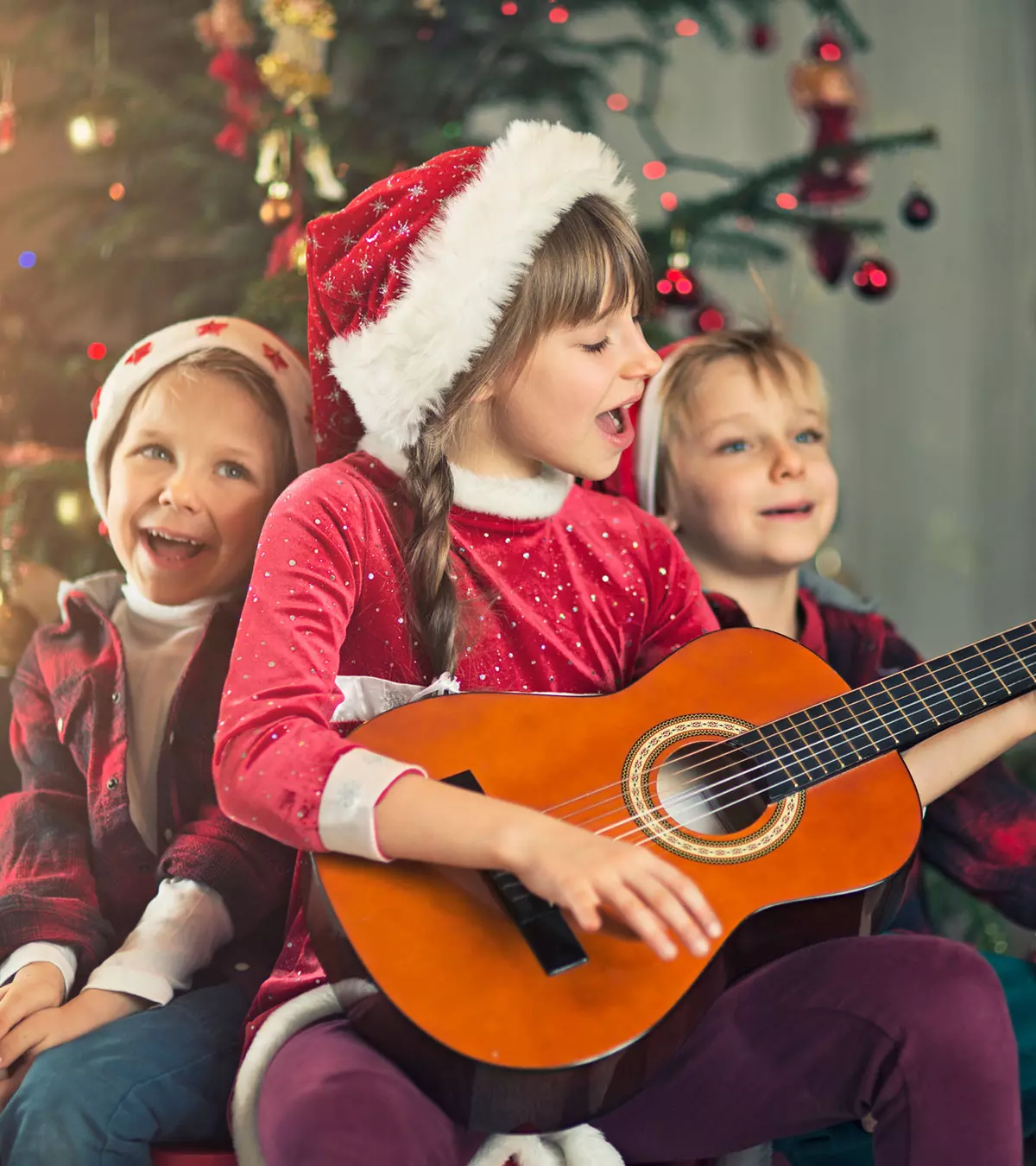 Christmas Songs For Kids: 25 Festive Songs, Carols, & Poems