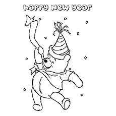Top 24 New Year Coloring Pages For Toddlers