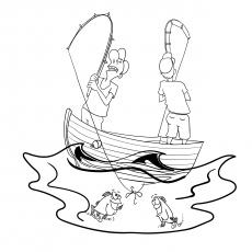 10 Fisherman Themed Coloring Pages For Your Kids