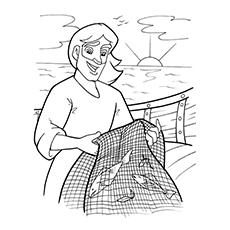 10 Fisherman Themed Coloring Pages For Your Kids