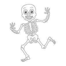 15 Best Skeleton Coloring Pages For Your Toddler