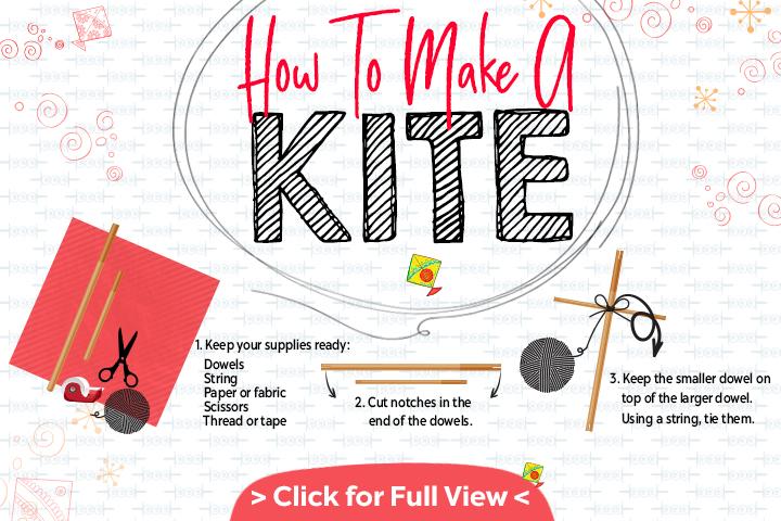 How To Make An Easy Kite With Paper And Sticks