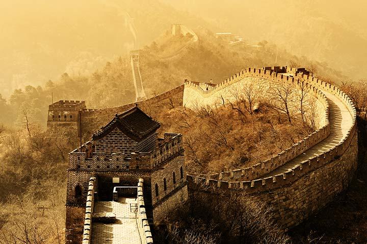 Great Wall Of China End