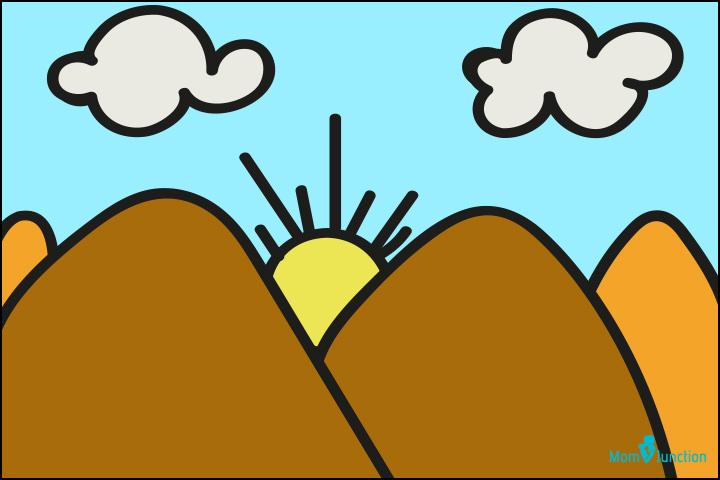 How To Draw Mountain: Easy Step By Step Process
