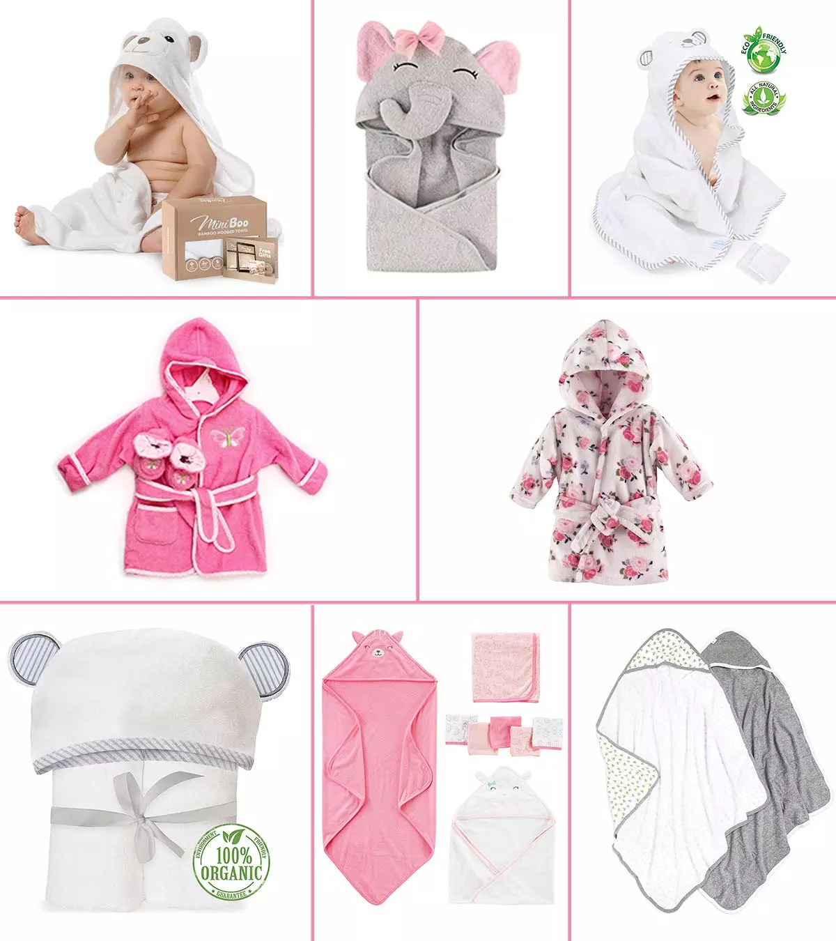 Baby Bathrobes And Towels: 13 Best Quick-Dry, Cozy Picks
