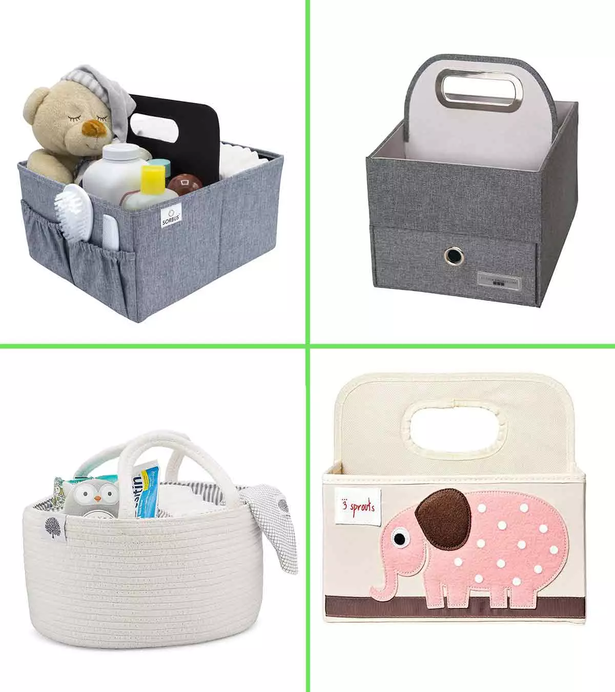 Best Diaper Caddies For New Parents: 15 Top Picks