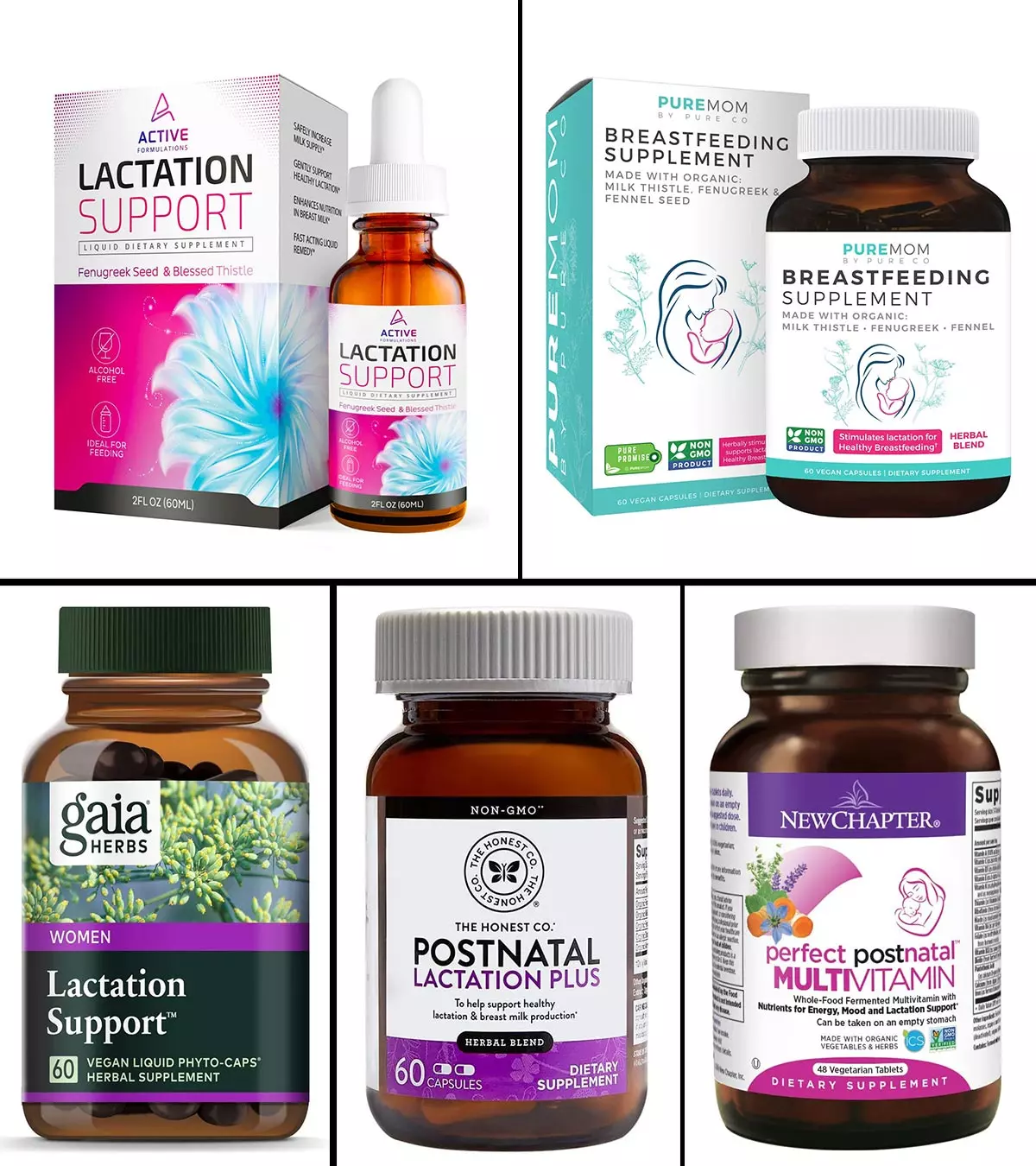 13 Best Lactation Supplements Of 2025