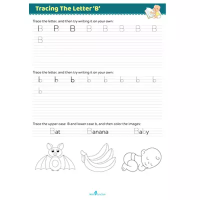 Tracing The Letter ‘B’