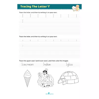 Tracing The Letter ‘I’